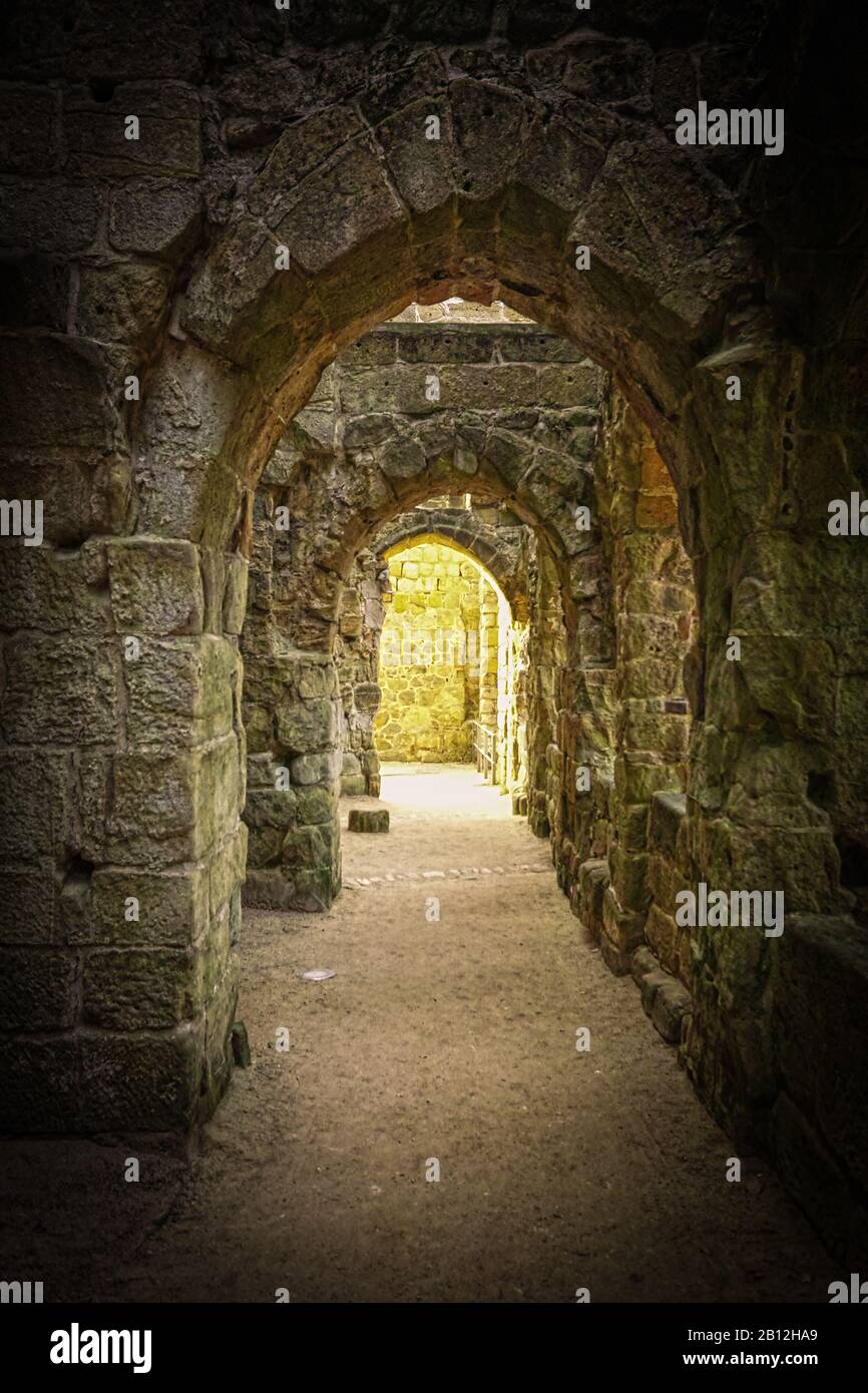 Historical archway in library hi-res stock photography and images - Alamy