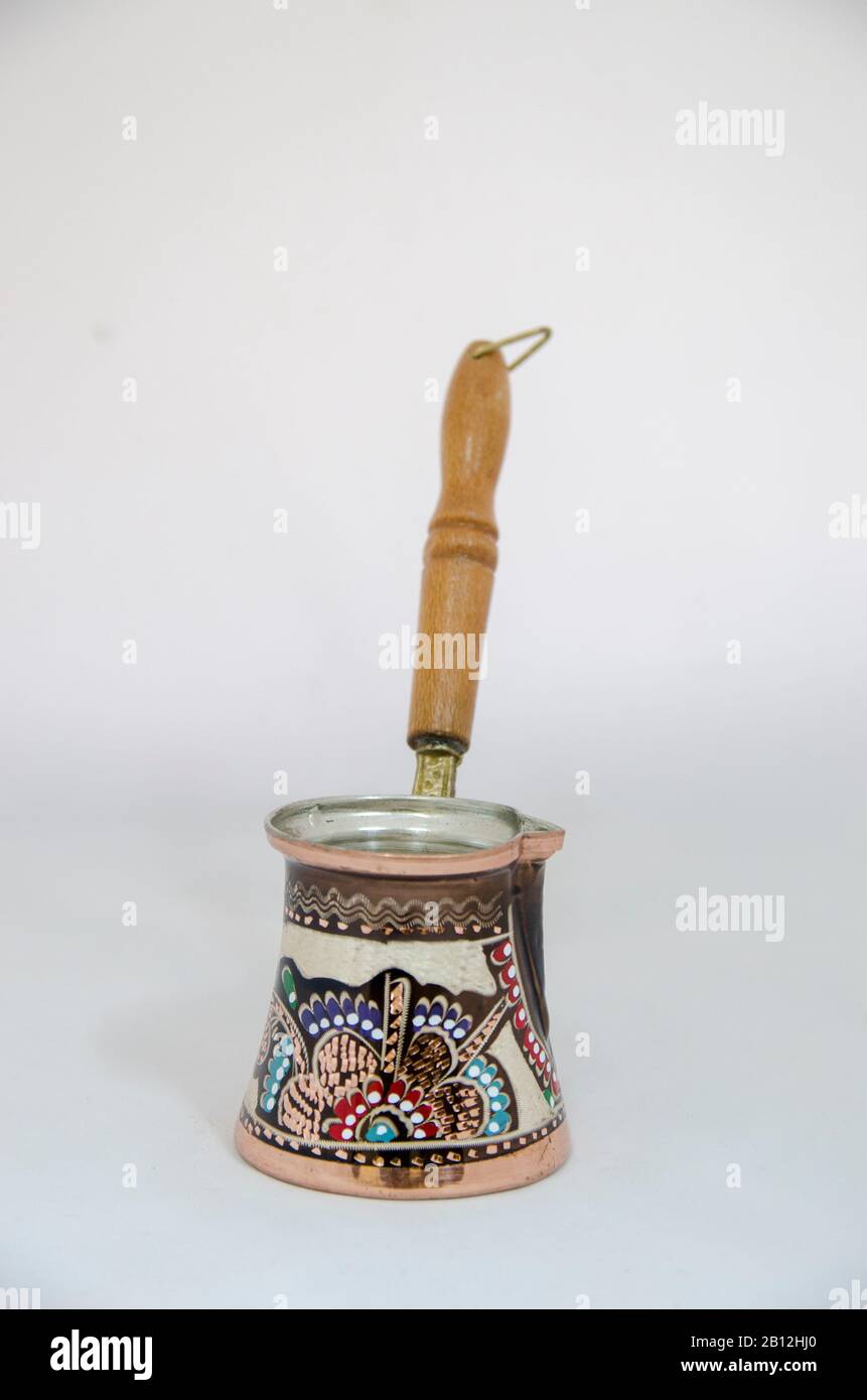 Turkish Coffee Pot Stock Photo - Alamy