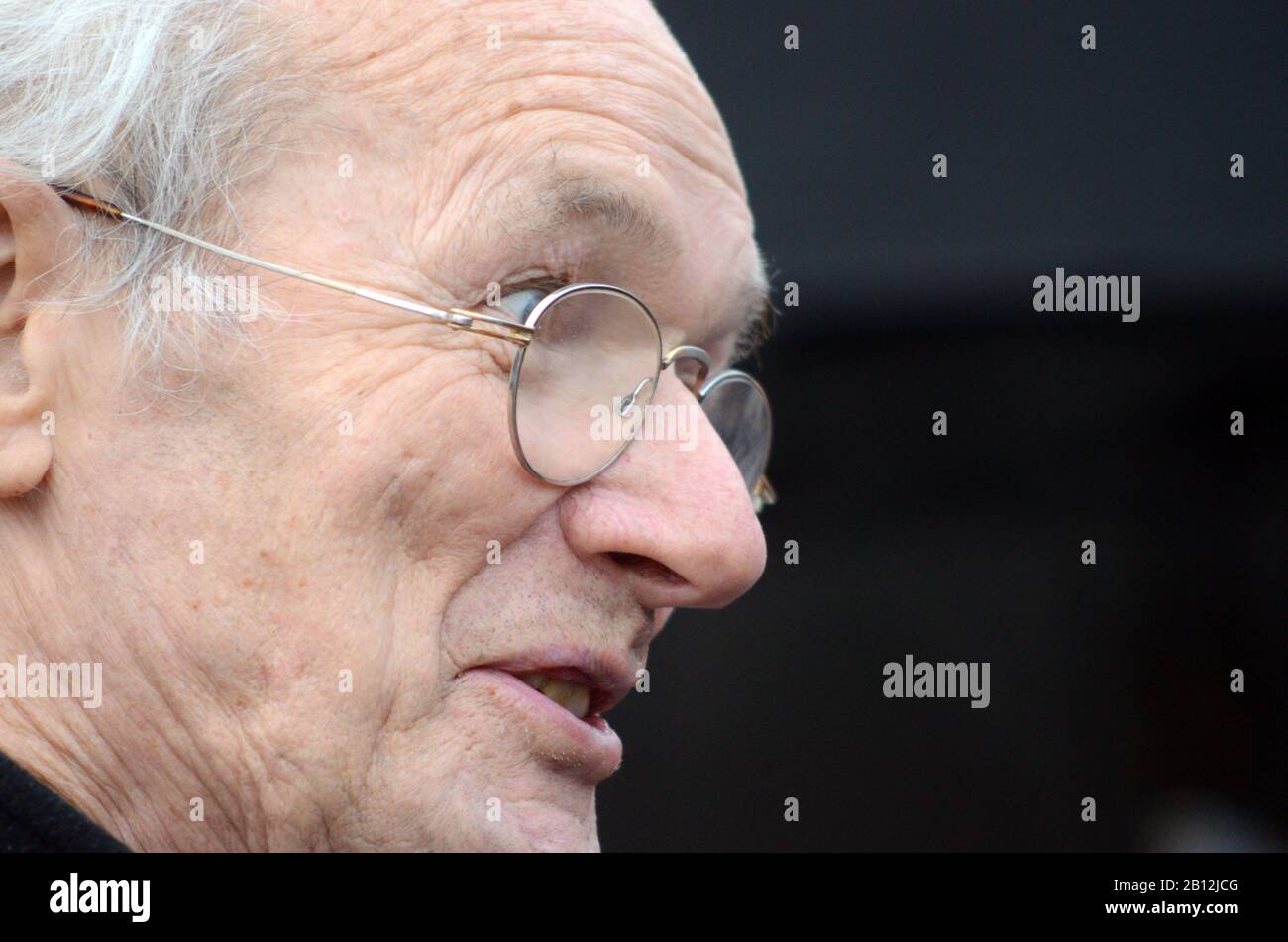 London, UK, 22 Feb 2020 John Shipton, father of Julian Assange. Rally ...