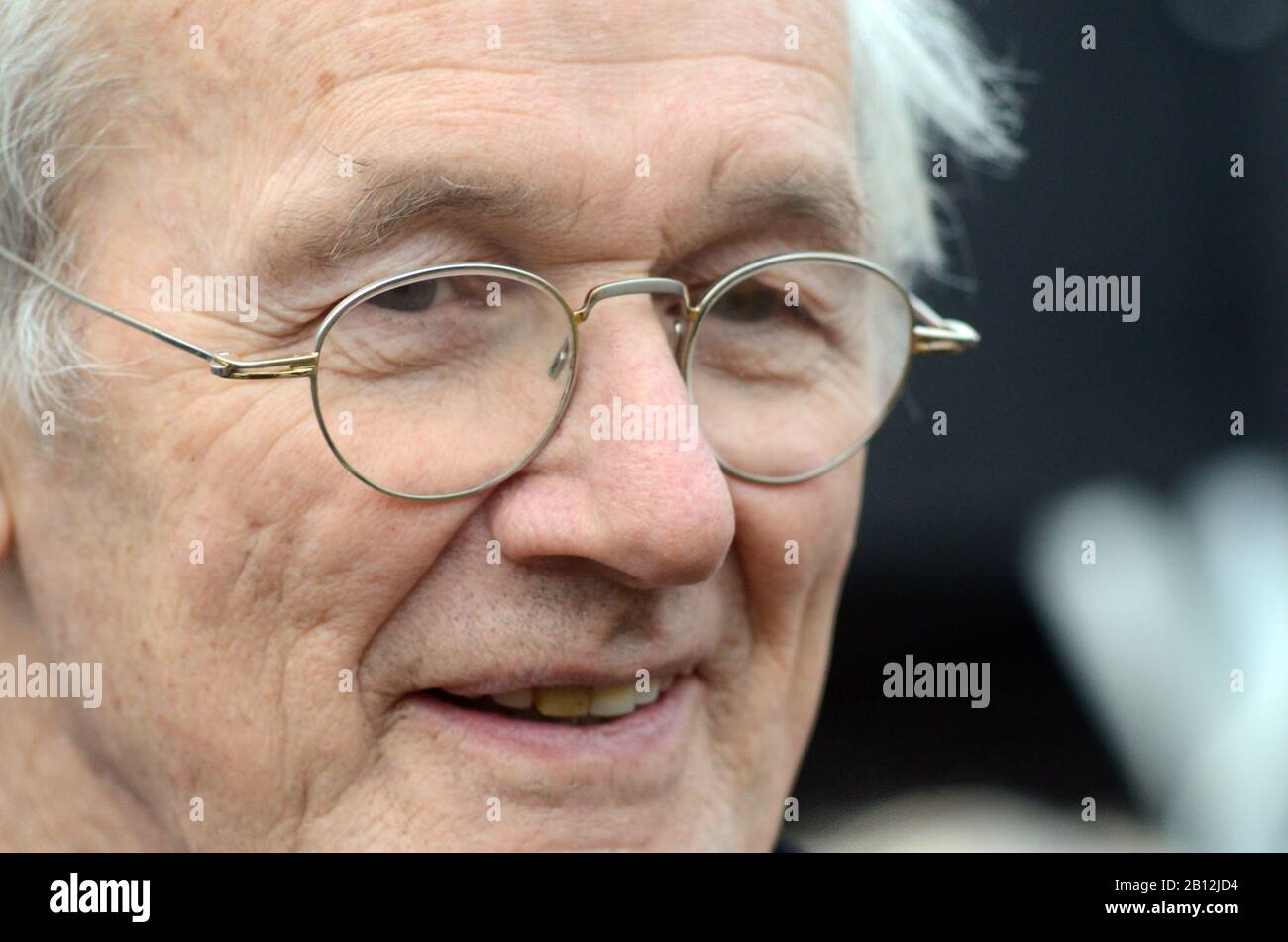 London, UK, 22 Feb 2020 John Shipton, father of Julian Assange. Rally ...