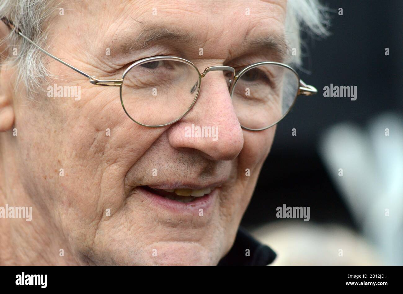 London, UK, 22 Feb 2020 John Shipton, father of Julian Assange. Rally ...