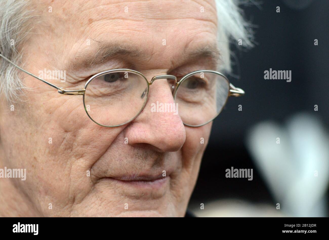 London, UK, 22 Feb 2020 John Shipton, father of Julian Assange. Rally ...