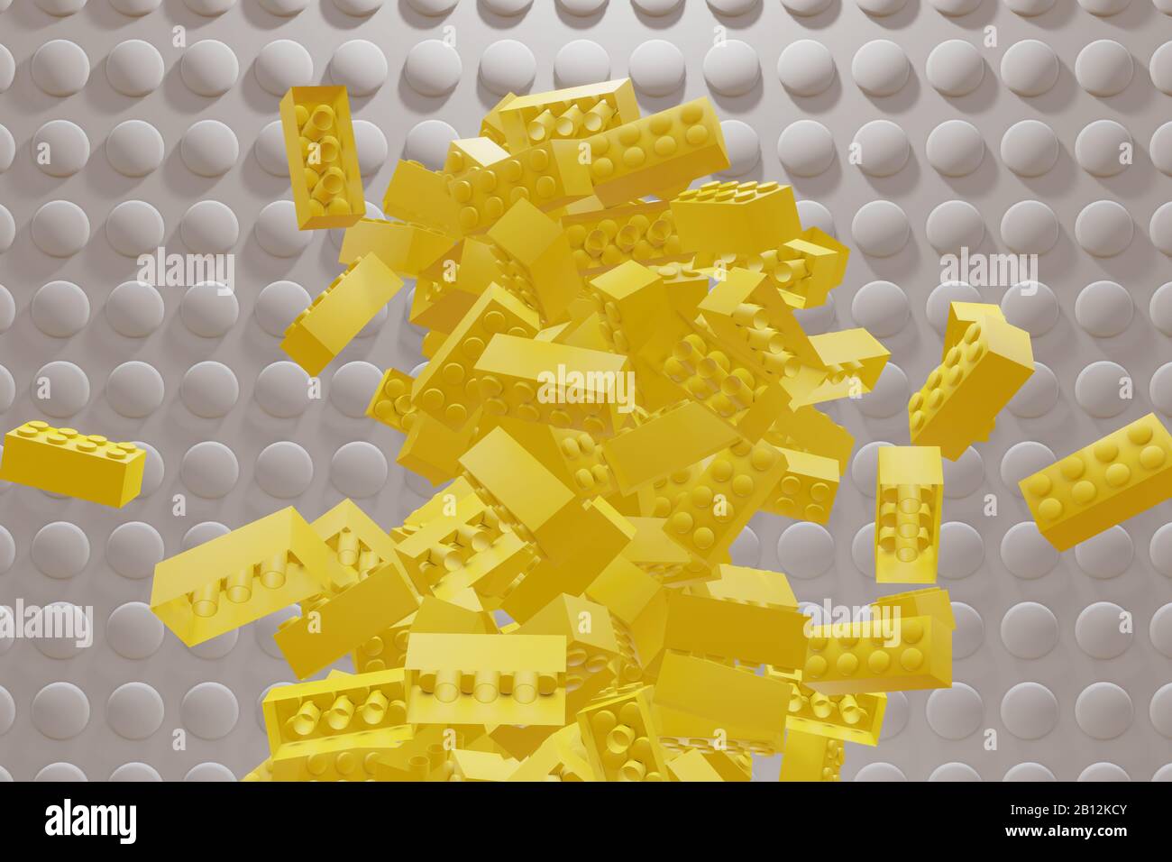 Yellow elements on a gray background with a pattern. Elements for the ...