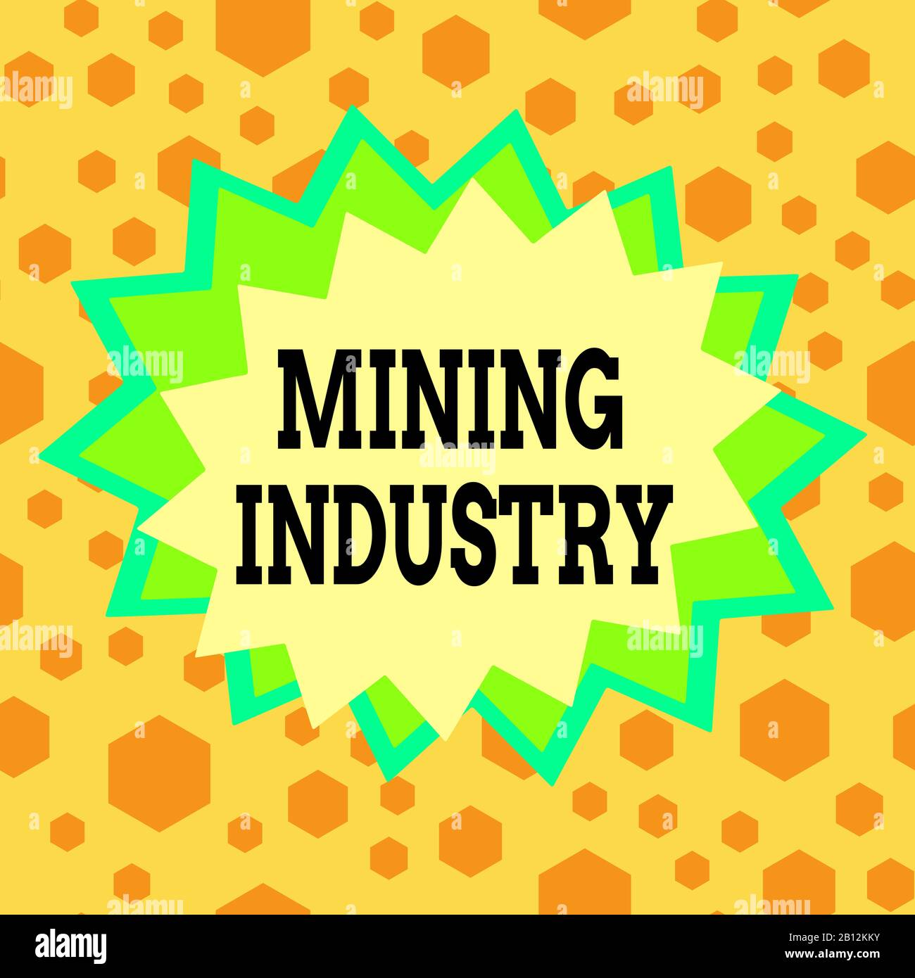Conceptual hand writing showing Mining Industry. Concept meaning ...