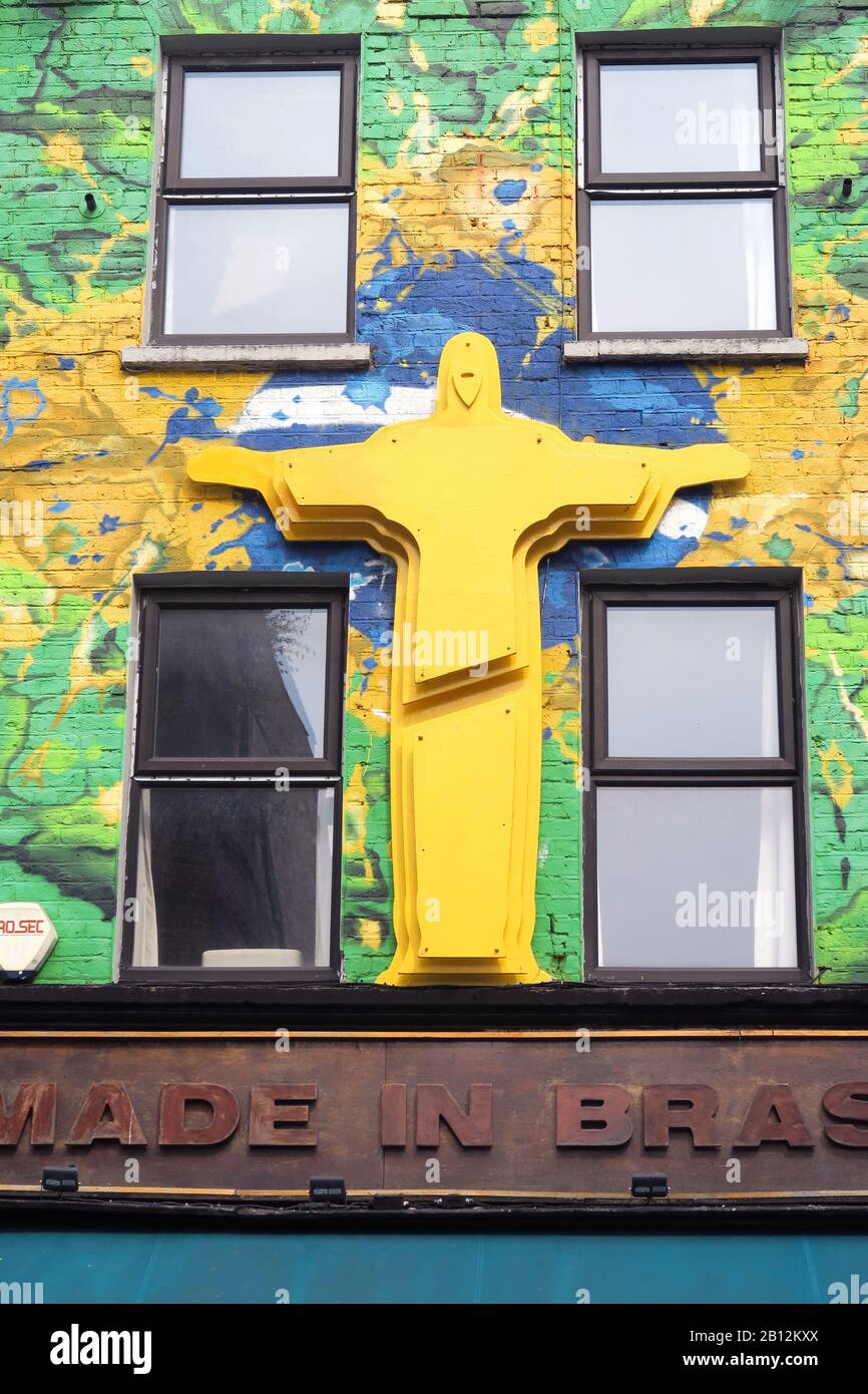 Brazilian restaurant in Camden Town London England Stock Photo - Alamy