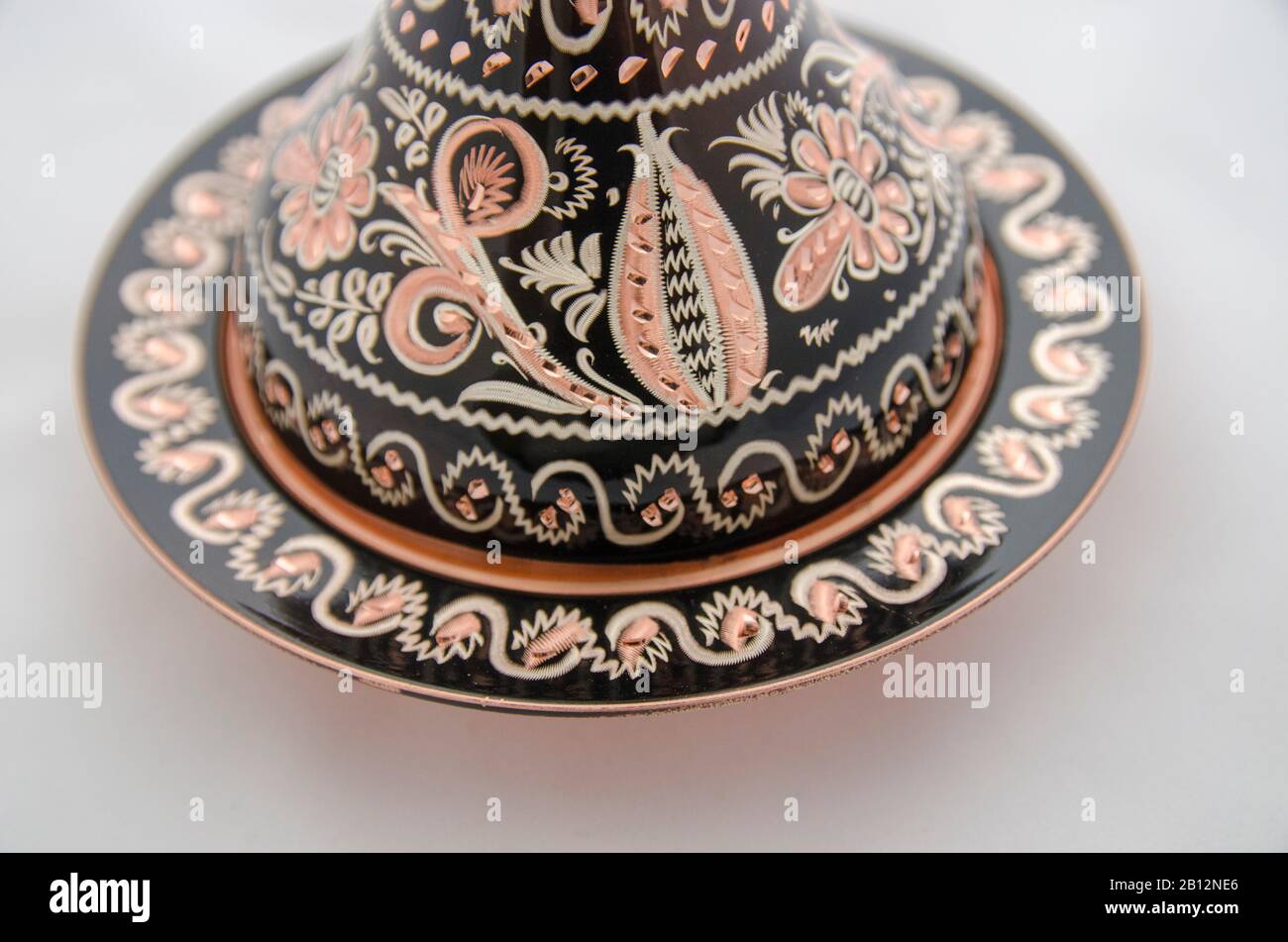 Copper Sugar Bowl Stock Photo - Alamy