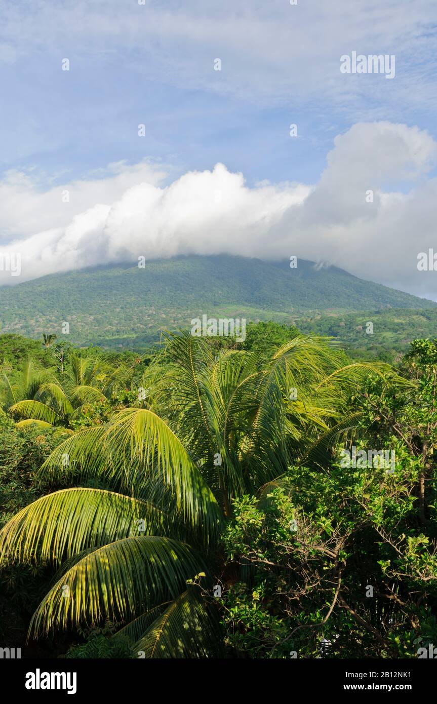 Volcano Maderas,Ometepe,Nicaragua,Central America Stock Photo - Alamy