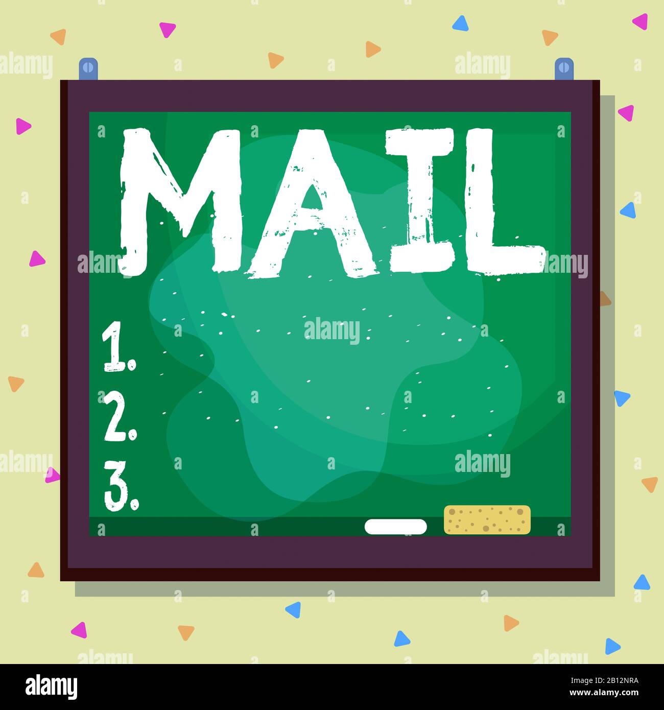 Writing note showing Mail. Business concept for letters or parcel sent ...