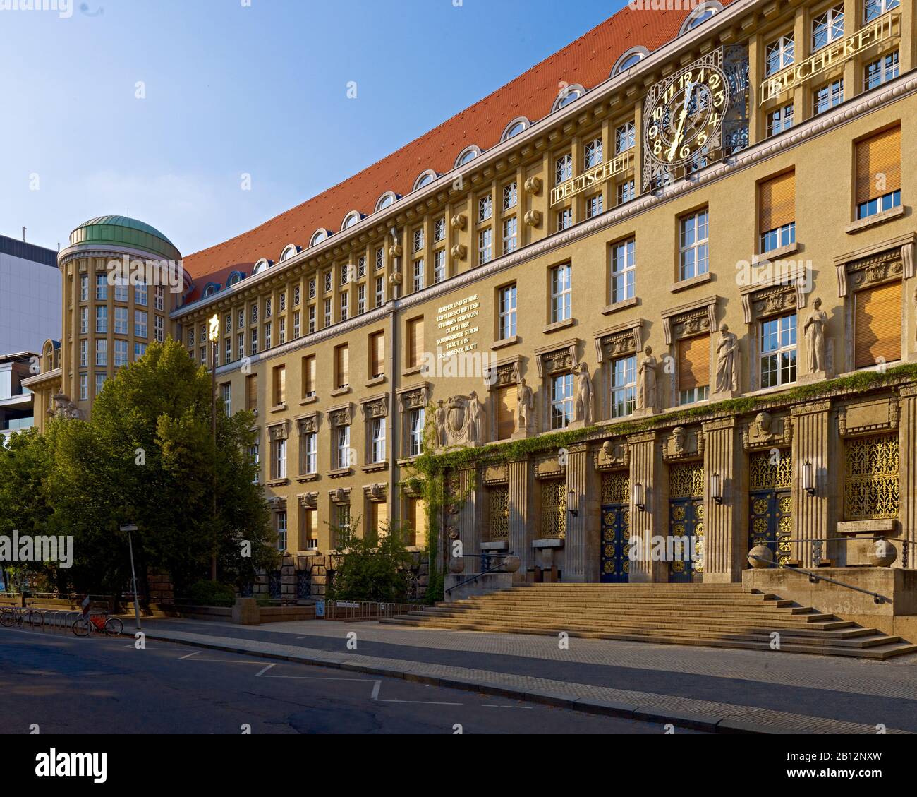 German Library in Leipzig,Saxony,Germany Stock Photo - Alamy