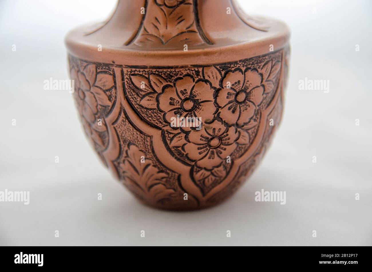 Ornamental Copper Vase Stock Photo - Alamy