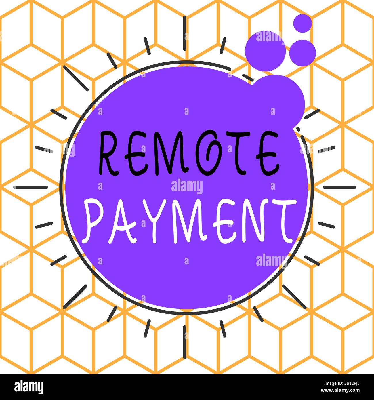 Conceptual hand writing showing Remote Payment. Concept meaning payment ...