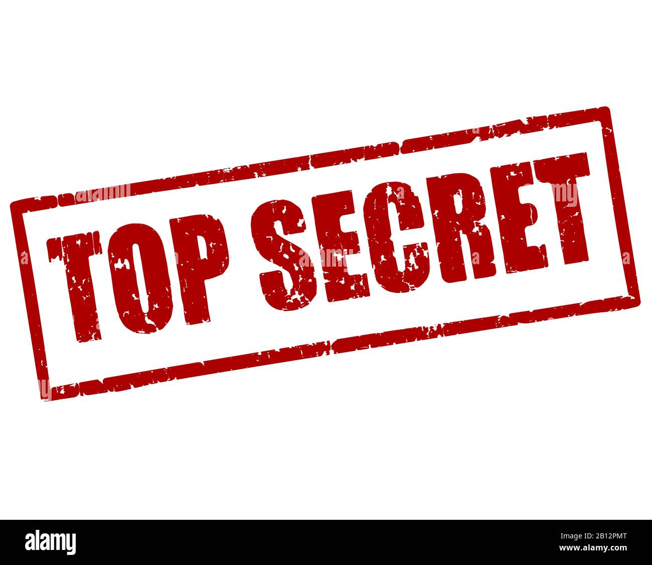 Top Secret red vector rubber stamp for your design Stock Vector Image ...
