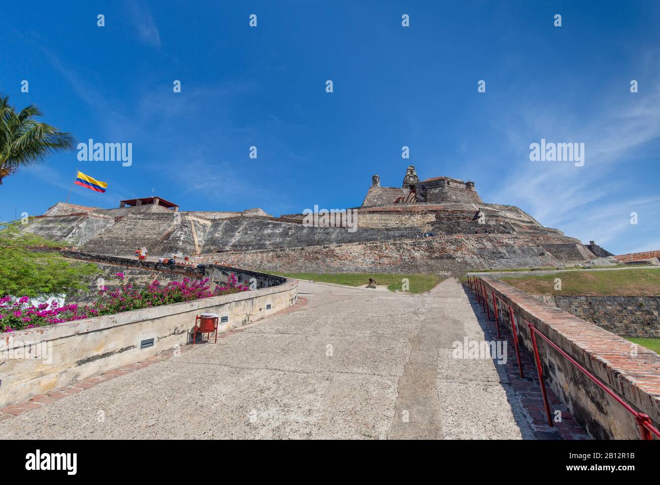 Scenic Castle of Saint Philippe (Castillo San Felipe de Barajas) with ...