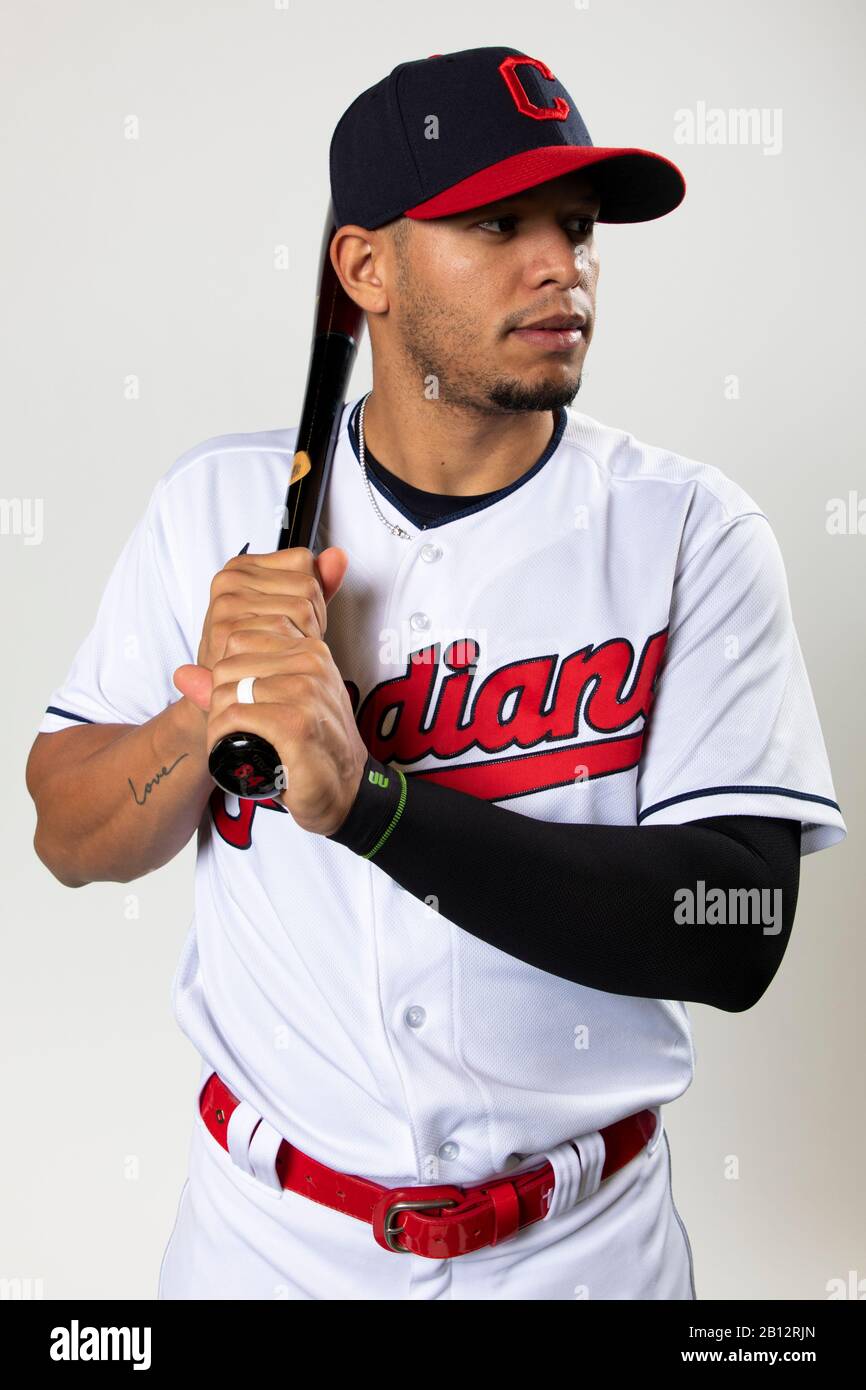 Cleveland Indians second basemen Cesar Hernandez poses for a portrait ...