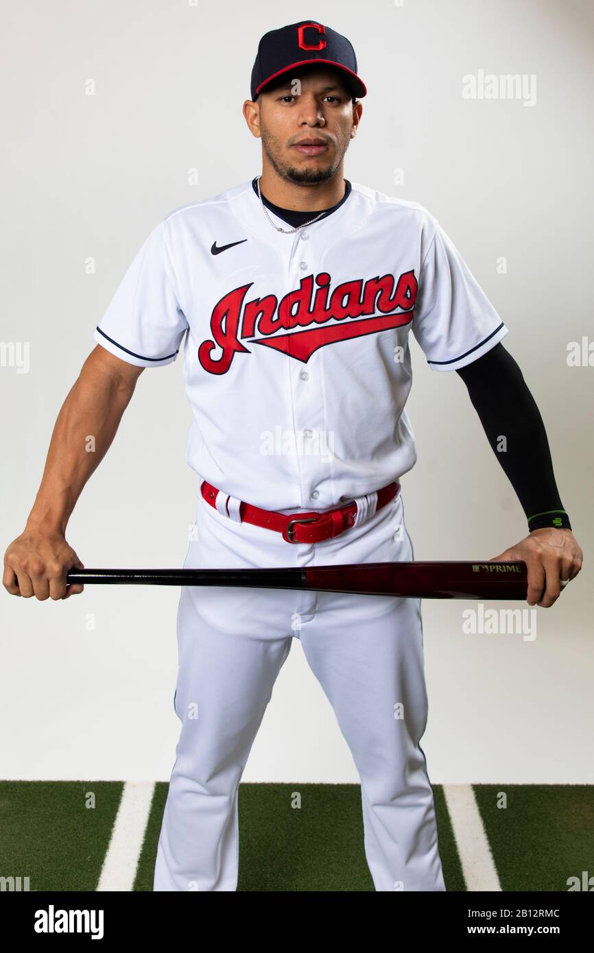 Cleveland Indians second basemen Cesar Hernandez poses for a portrait ...