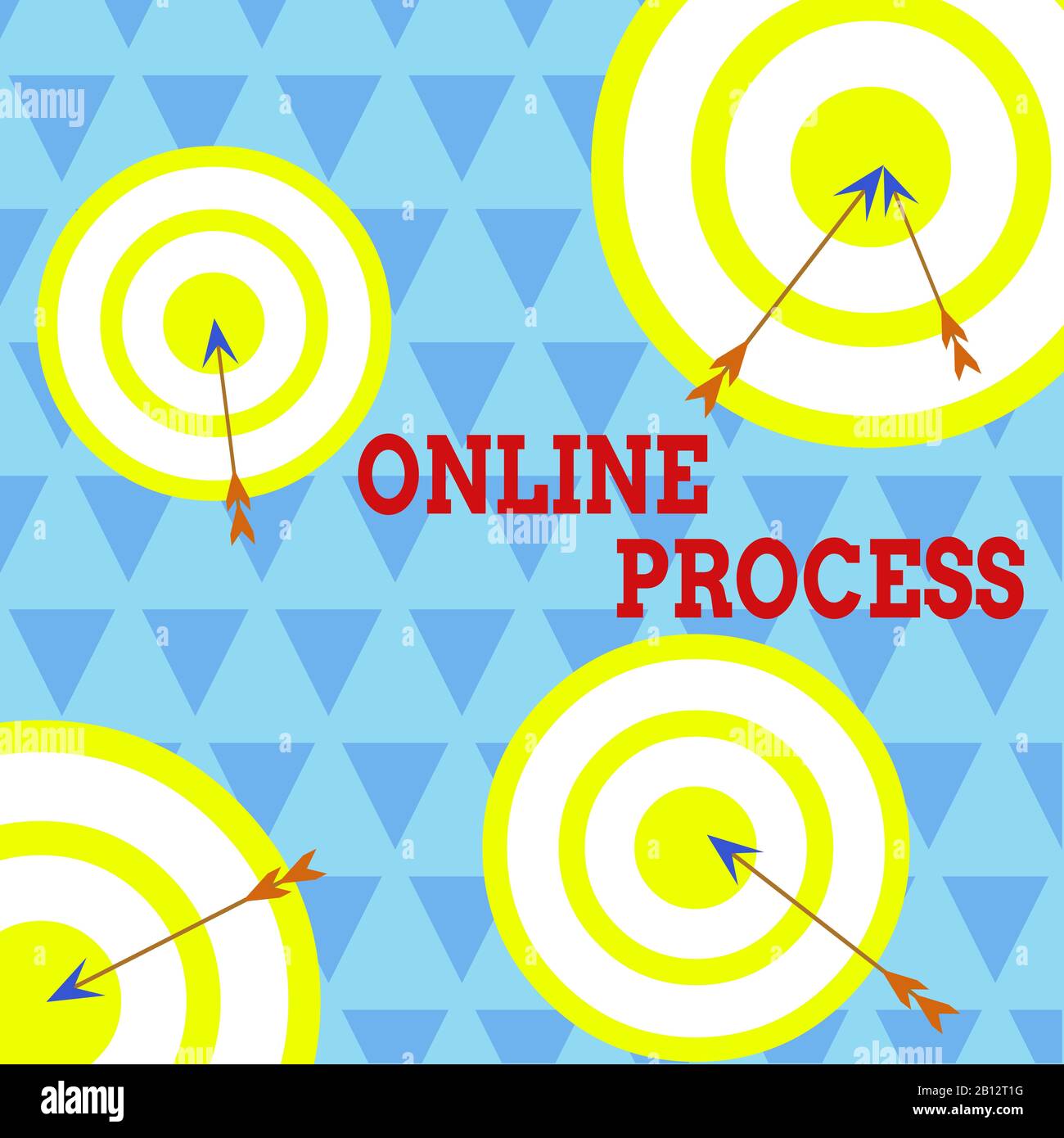 Conceptual hand writing showing Online Process. Concept meaning An ...