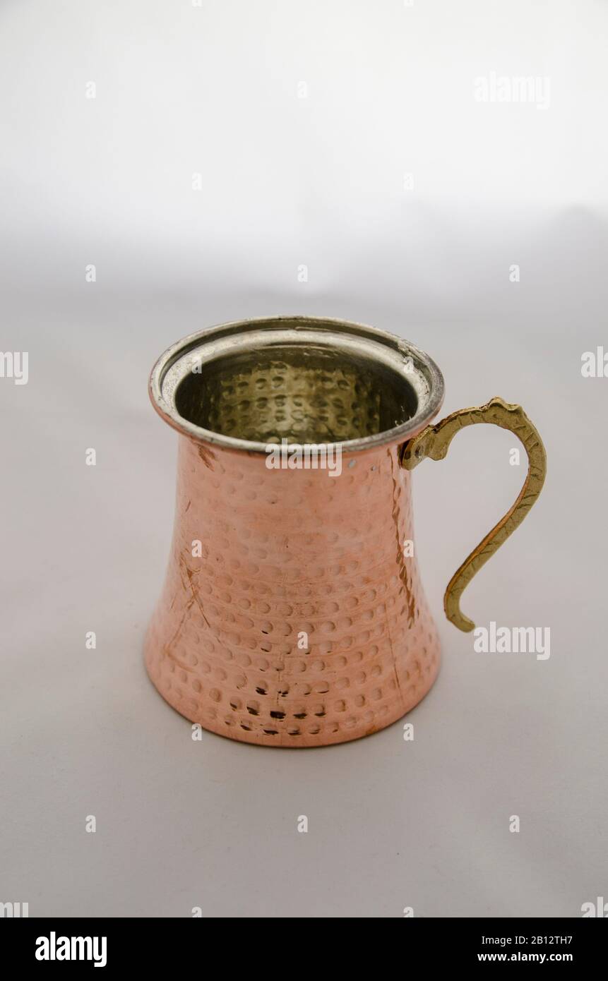 Pure Copper Mug Stock Photo - Alamy