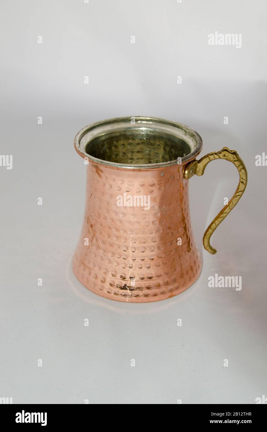 Pure Copper Mug Stock Photo - Alamy
