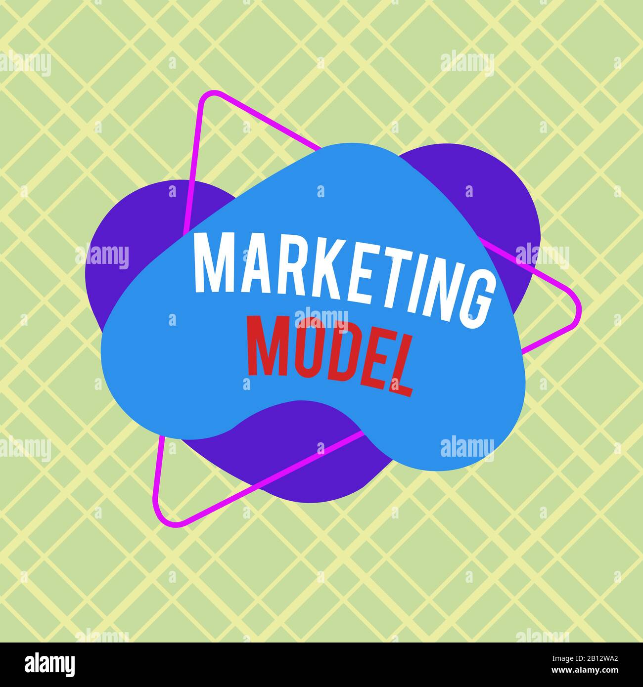 Writing Note Showing Marketing Model Business Concept For Statistical Analysis Likemultivariate