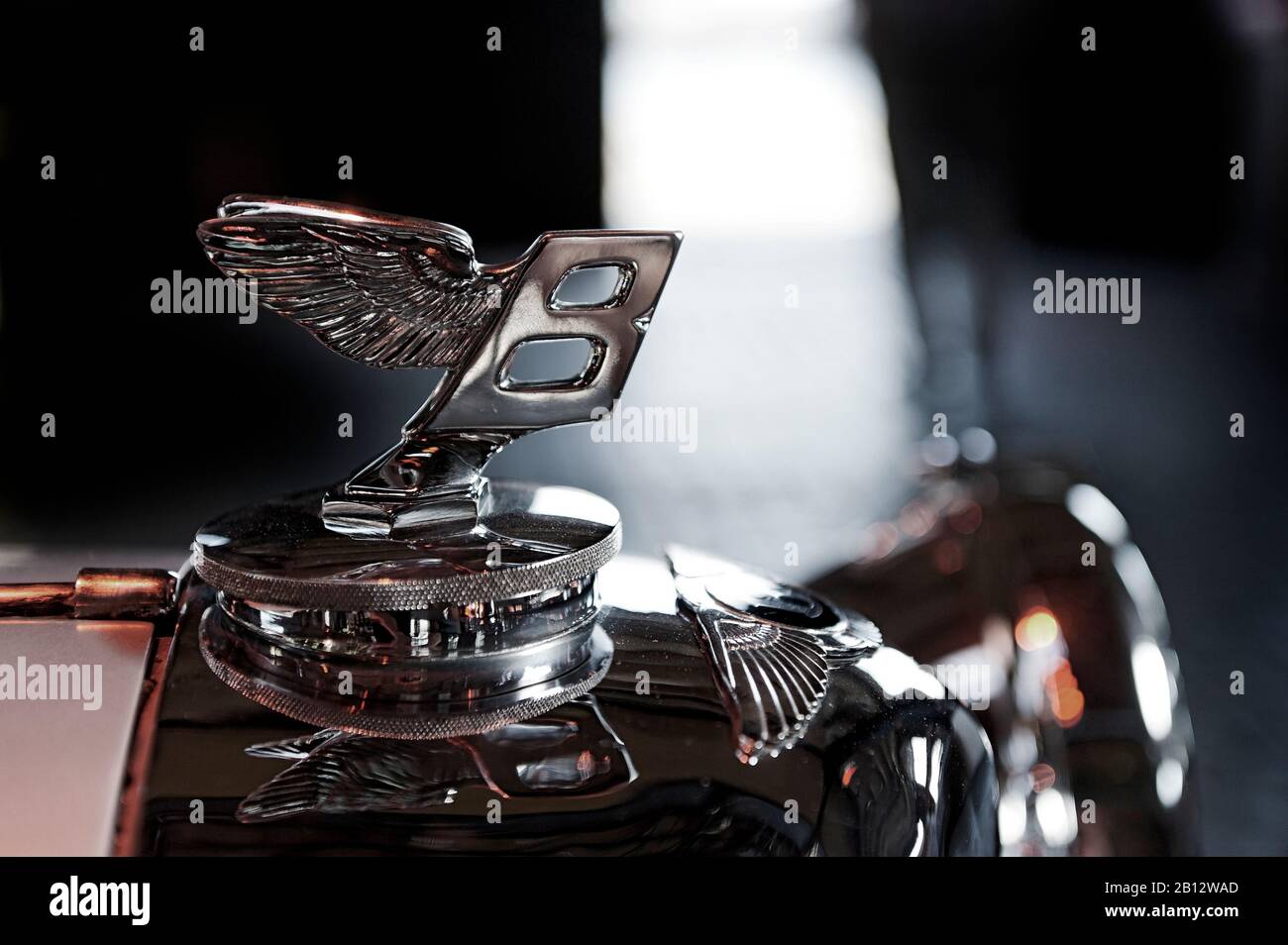 BENTLEY radiator emblem,logo,classic car,classic Rally HAMBURG BERLIN ...