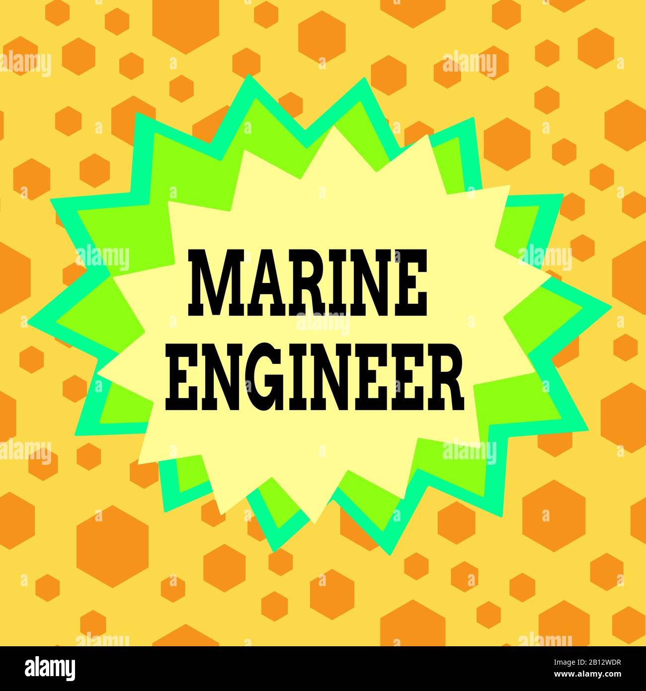 Conceptual hand writing showing Marine Engineer. Concept meaning ...