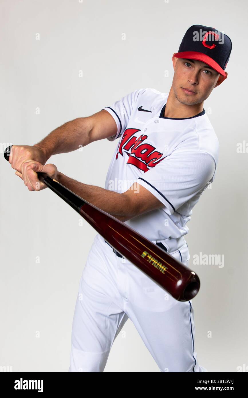 Cleveland Indians second basemen Tyler Krieger poses for a portrait ...
