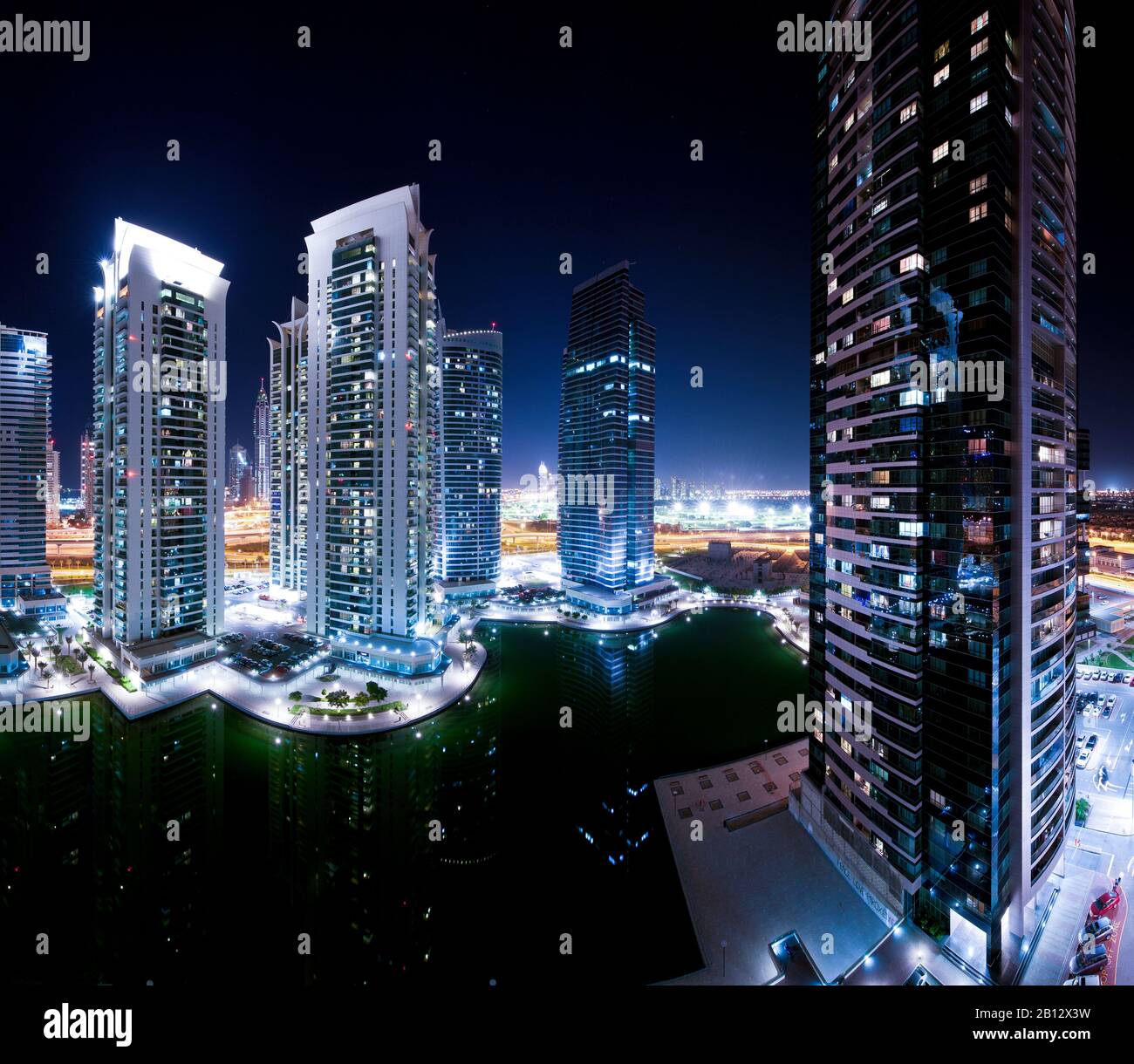 Jumeirah lake towers hi-res stock photography and images - Alamy