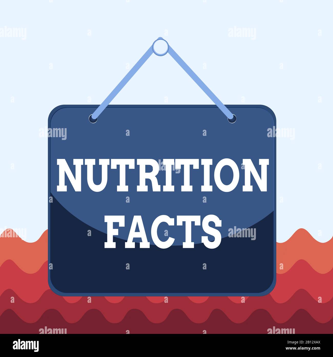 Conceptual hand writing showing Nutrition Facts. Concept meaning ...