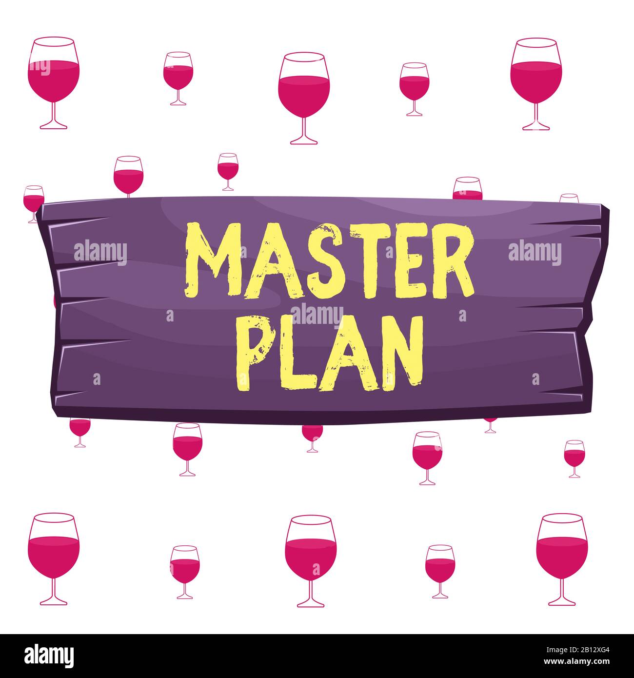 Text sign showing Master Plan. Business photo showcasing dynamic ...