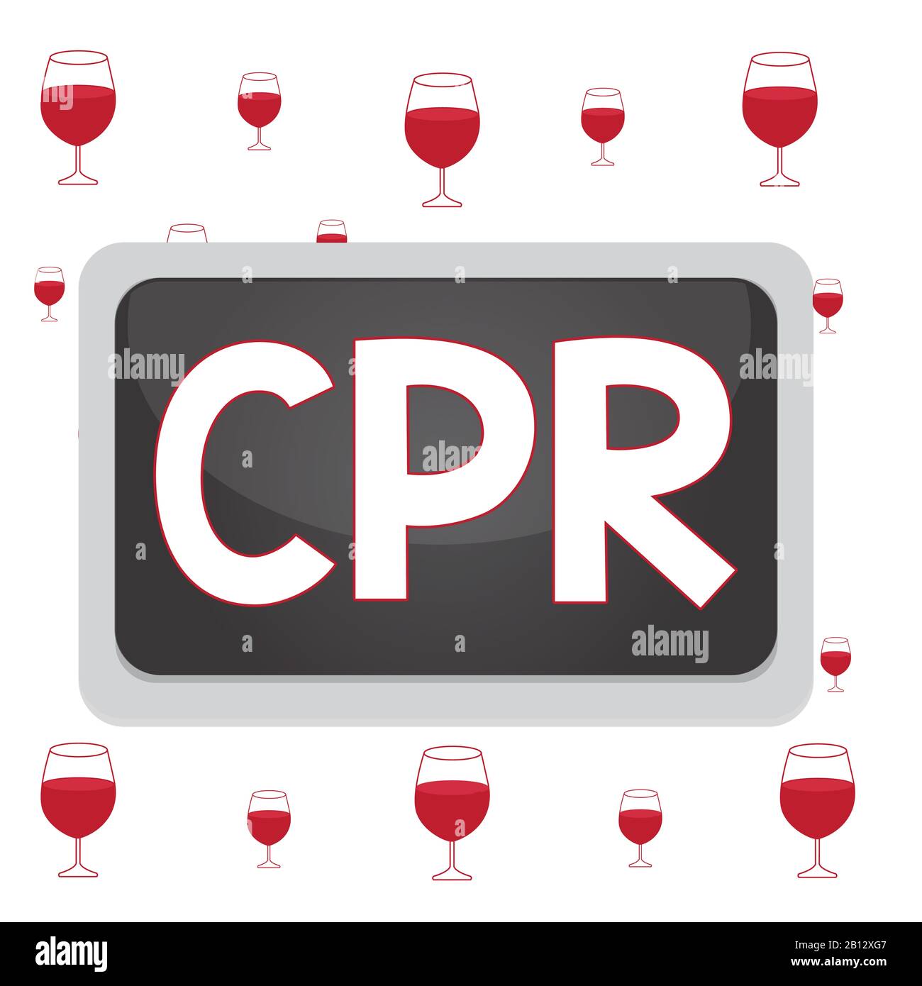 Text sign showing Cpr. Business photo showcasing cardiopulmonary ...
