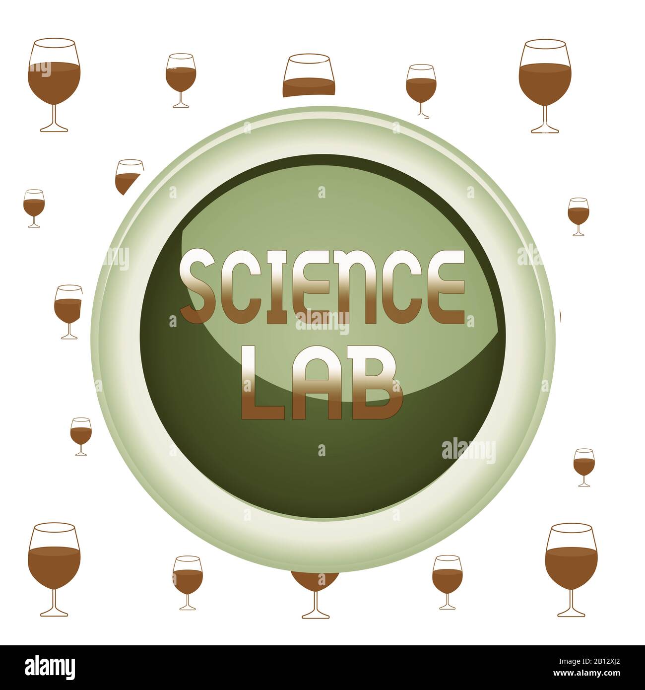 Text sign showing Science Lab. Business photo showcasing special ...