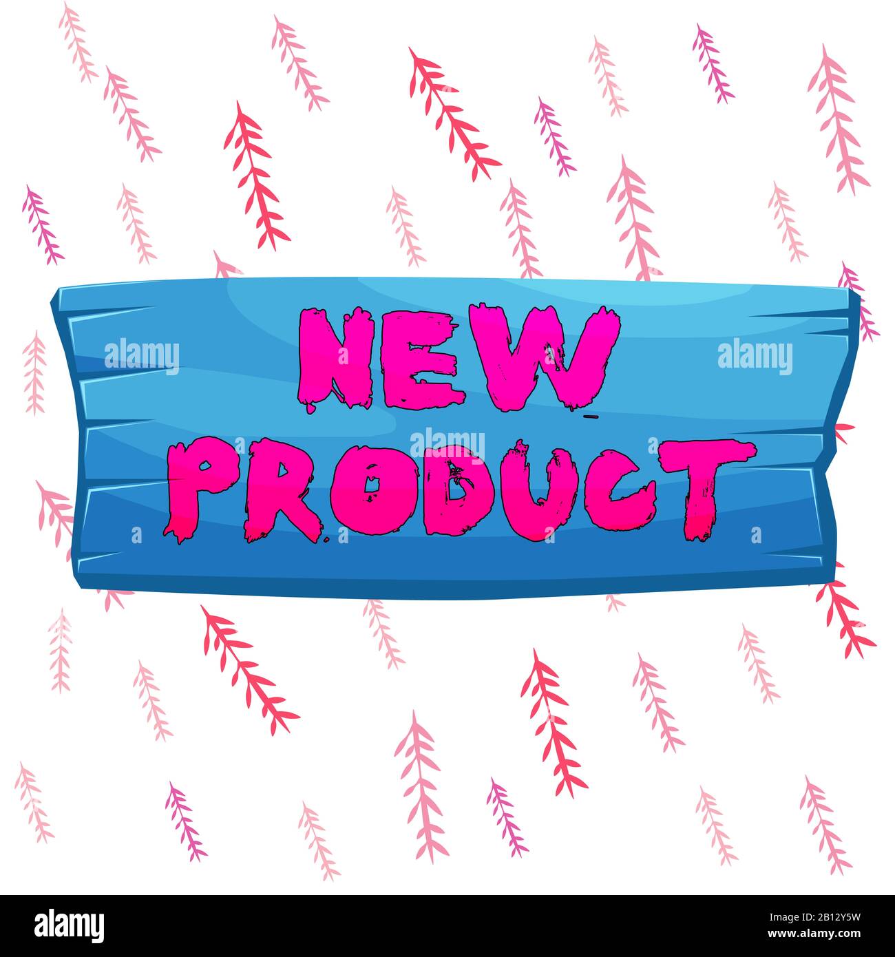 Handwriting text writing New Product. Conceptual photo goods and ...