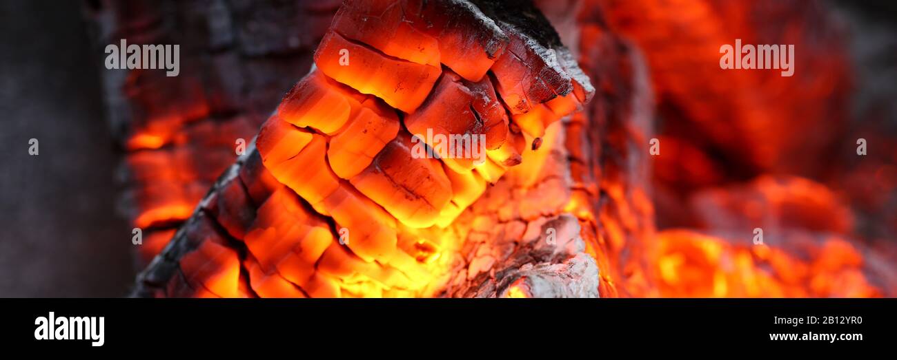 Outdoor fire blazing Stock Photo - Alamy