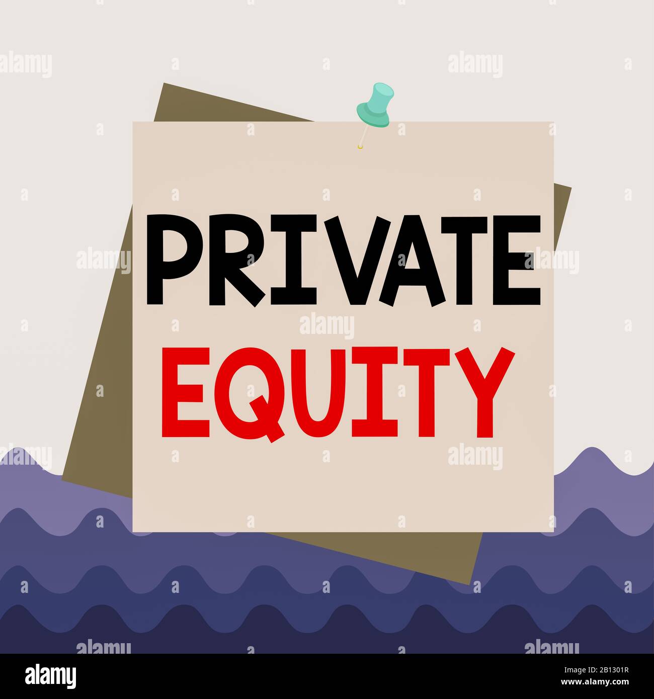 Conceptual hand writing showing Private Equity. Concept meaning the ...