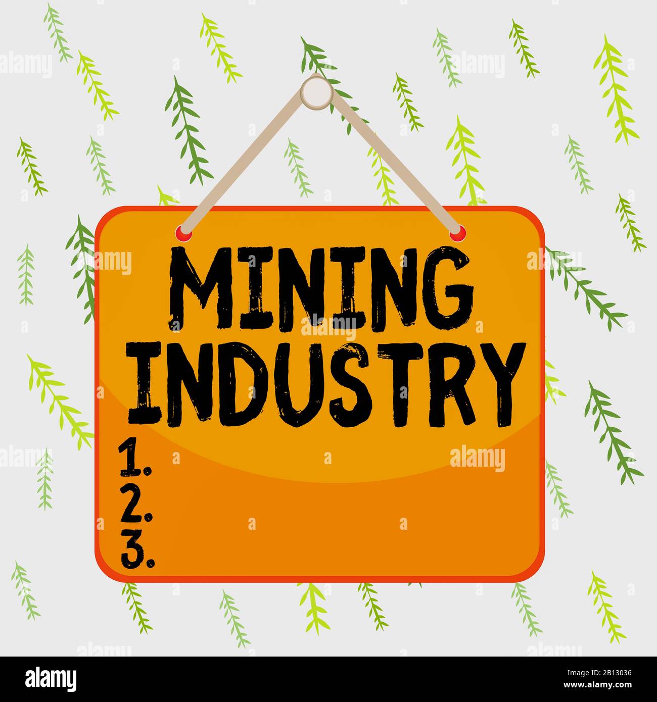 Handwriting text writing Mining Industry. Conceptual photo extraction ...