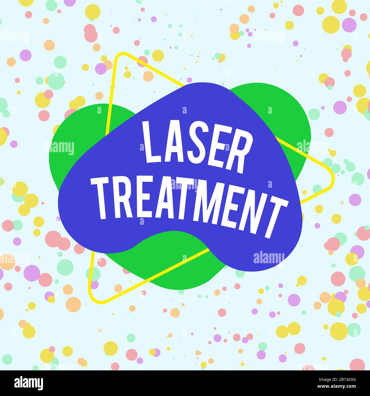 Word writing text Laser Treatment. Business photo showcasing any of ...