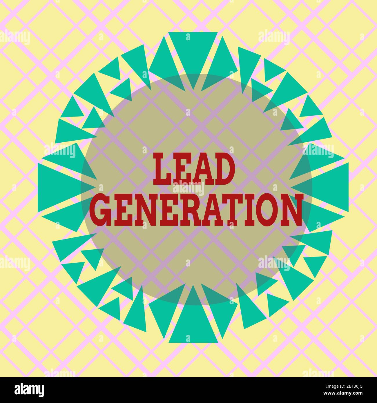 Writing note showing Lead Generation. Business concept for process of ...