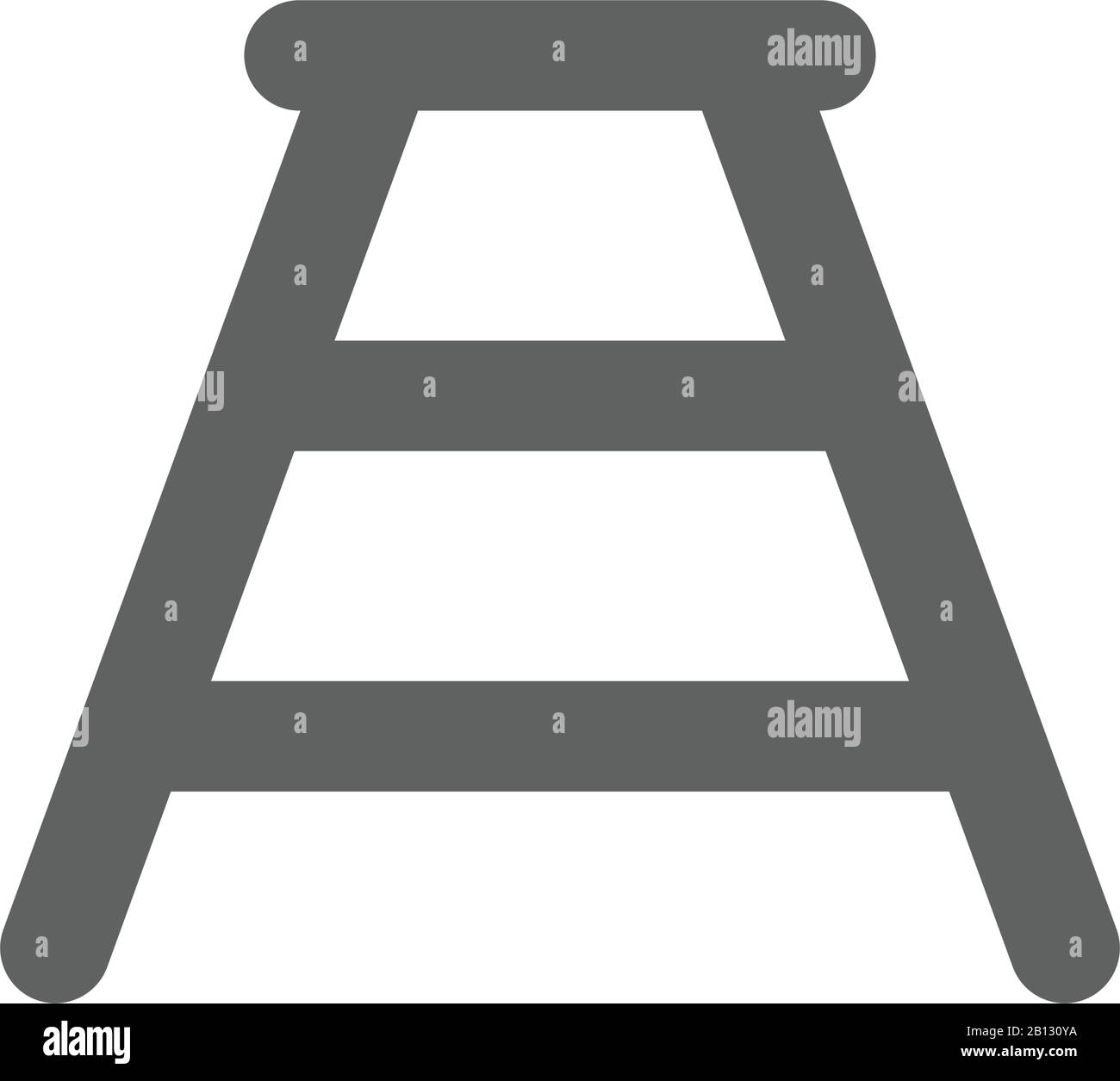 Pixel perfect Bench icon, Ladder, Construction element for commercial ...