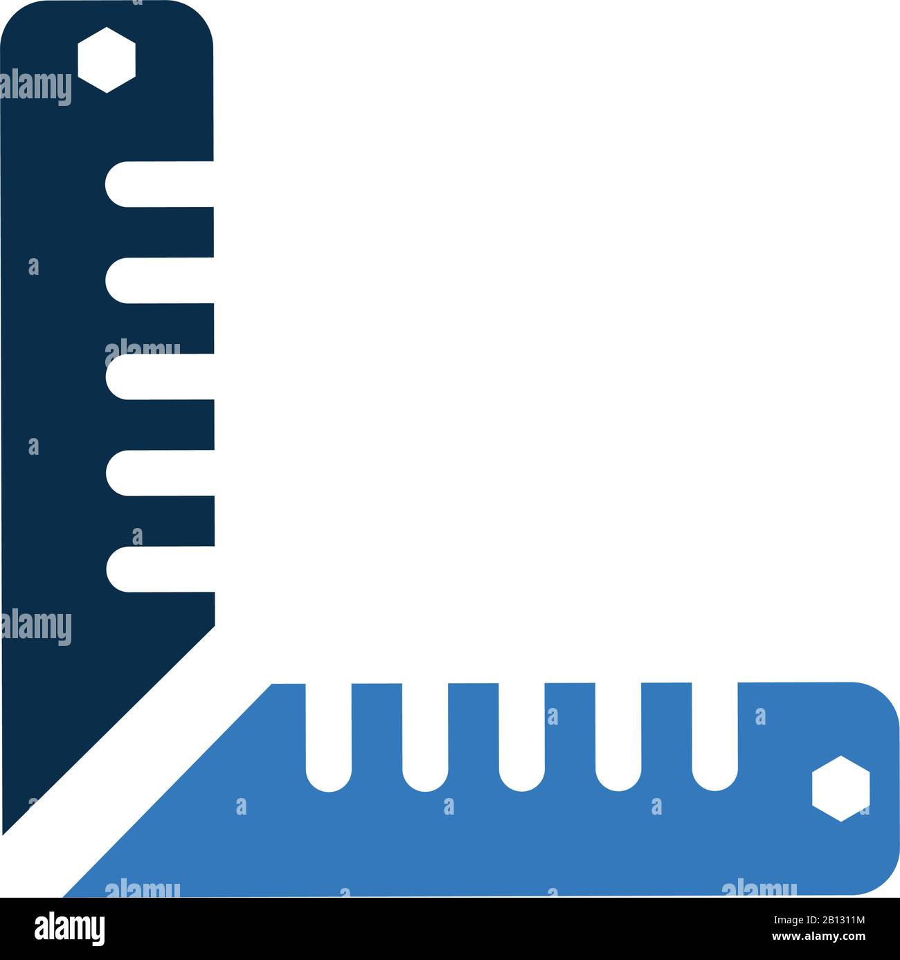 Pixel perfect Ruler icon, size measurement for commercial, print media ...