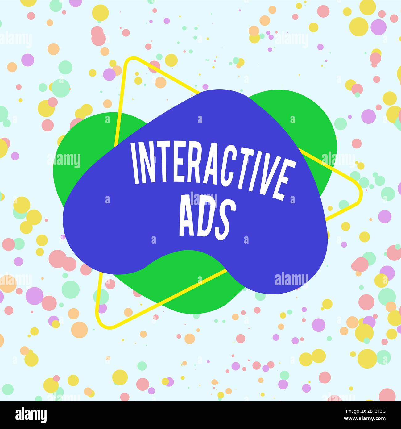 Word writing text Interactive Ads. Business photo showcasing uses ...