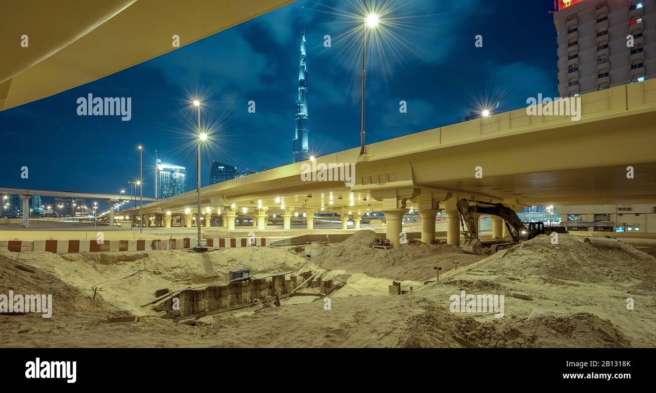 Dubai interchange 1 hi-res stock photography and images - Alamy