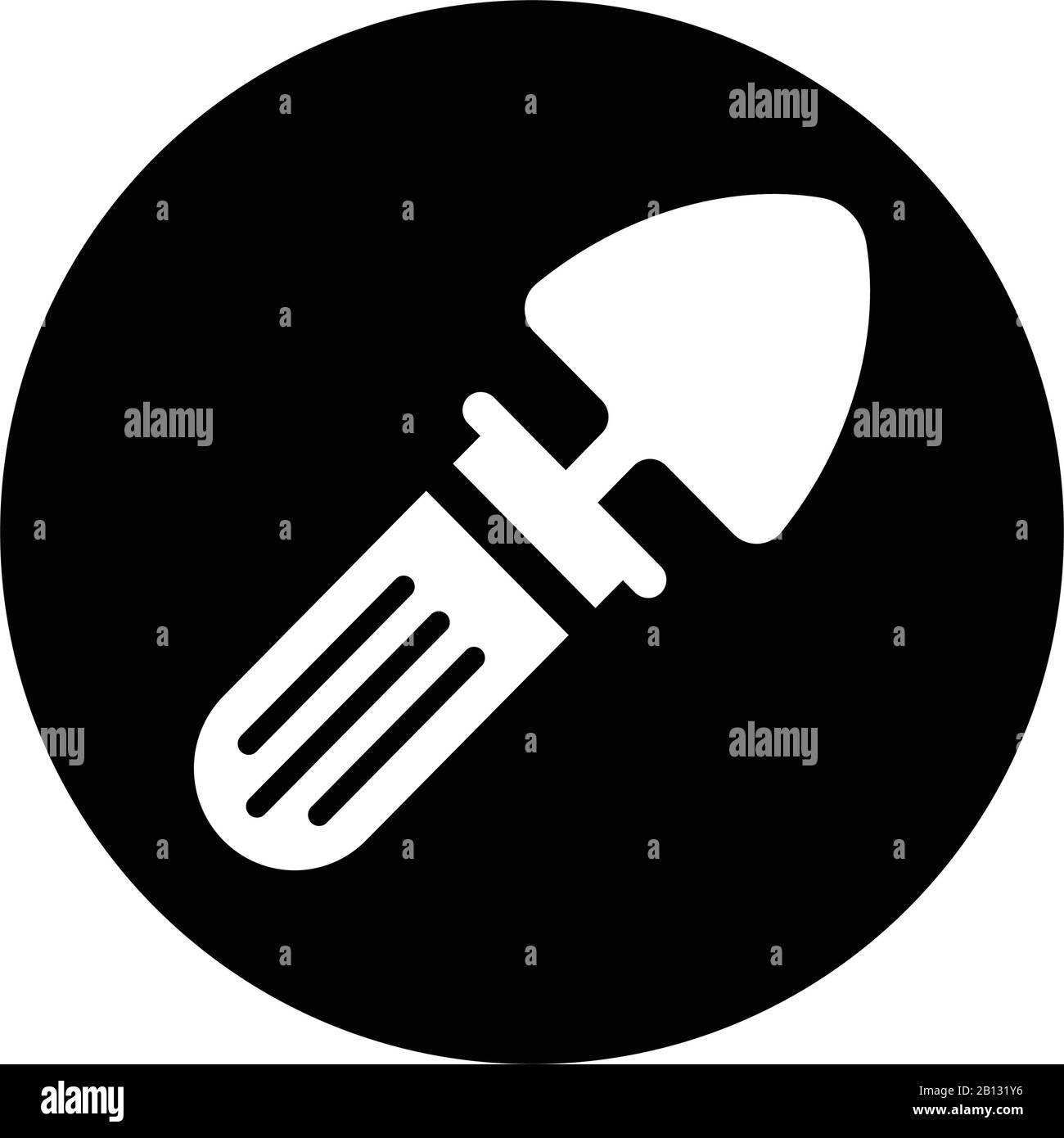 Vector snow shovel Black and White Stock Photos & Images - Alamy