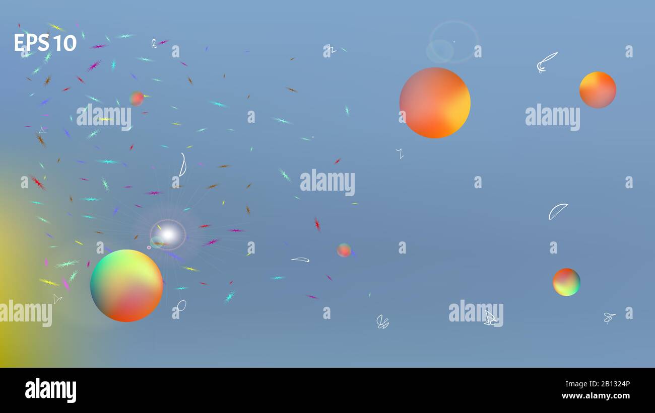 Space background. Minimal hi-res and fresh. Illustration, mesh. Stars ...