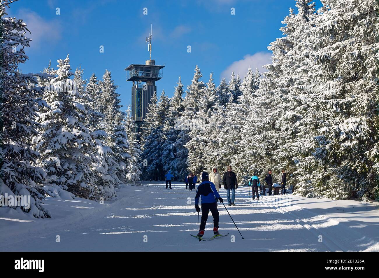 Rennsteigwarte near masserberg hi-res stock photography and images - Alamy