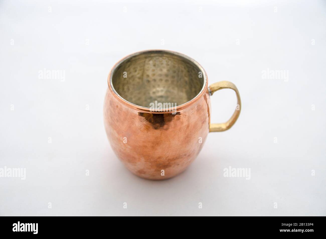 Pure Copper Mug Stock Photo - Alamy