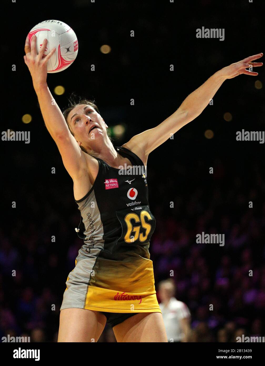 Wasps Netball's Rachel Dunn during the Vitality Netball Super League ...