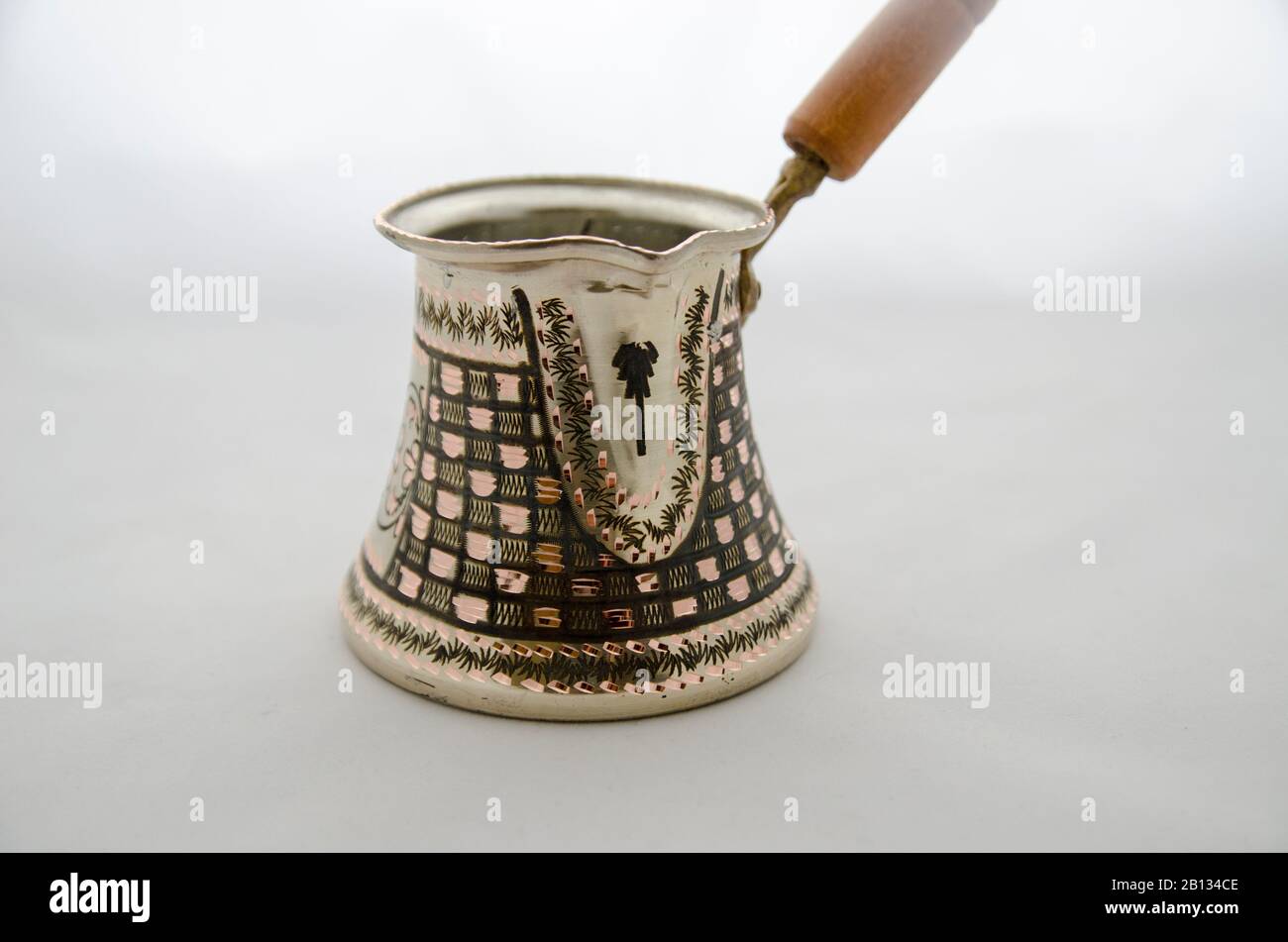 Turkish Coffee Pot Stock Photo - Alamy