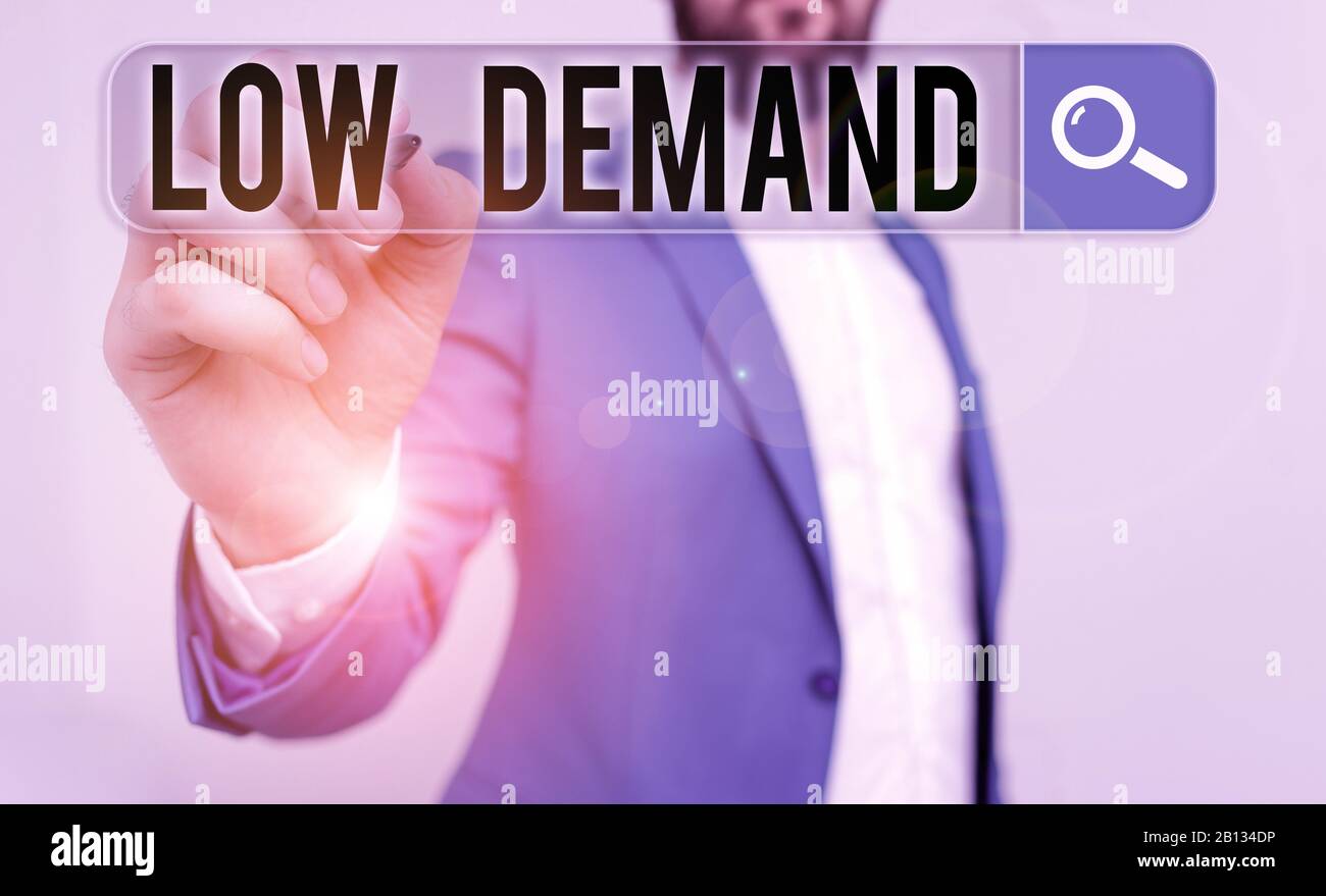 Low consumer demand hi-res stock photography and images - Alamy