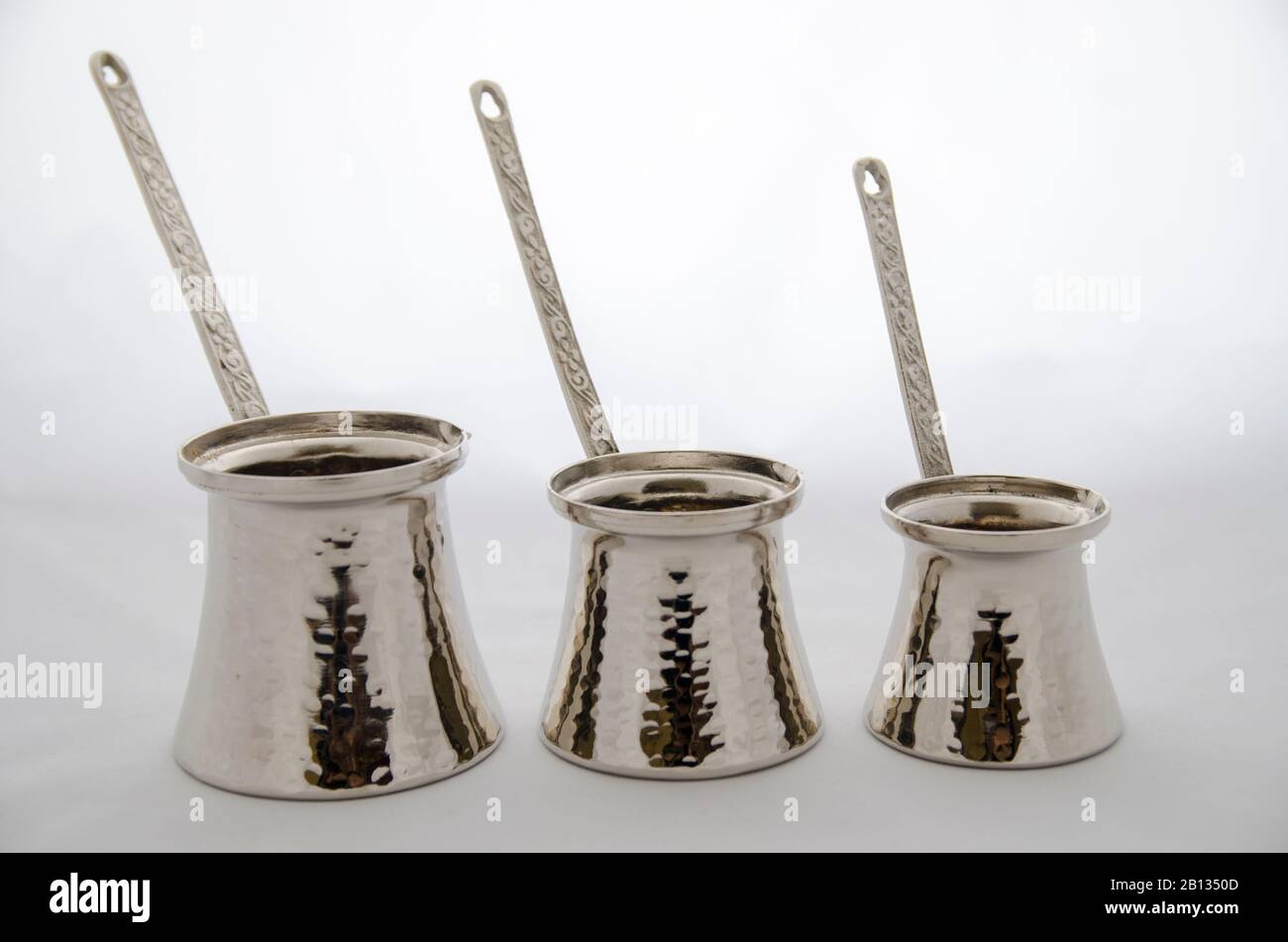 Turkish Coffee Pot Set Stock Photo - Alamy