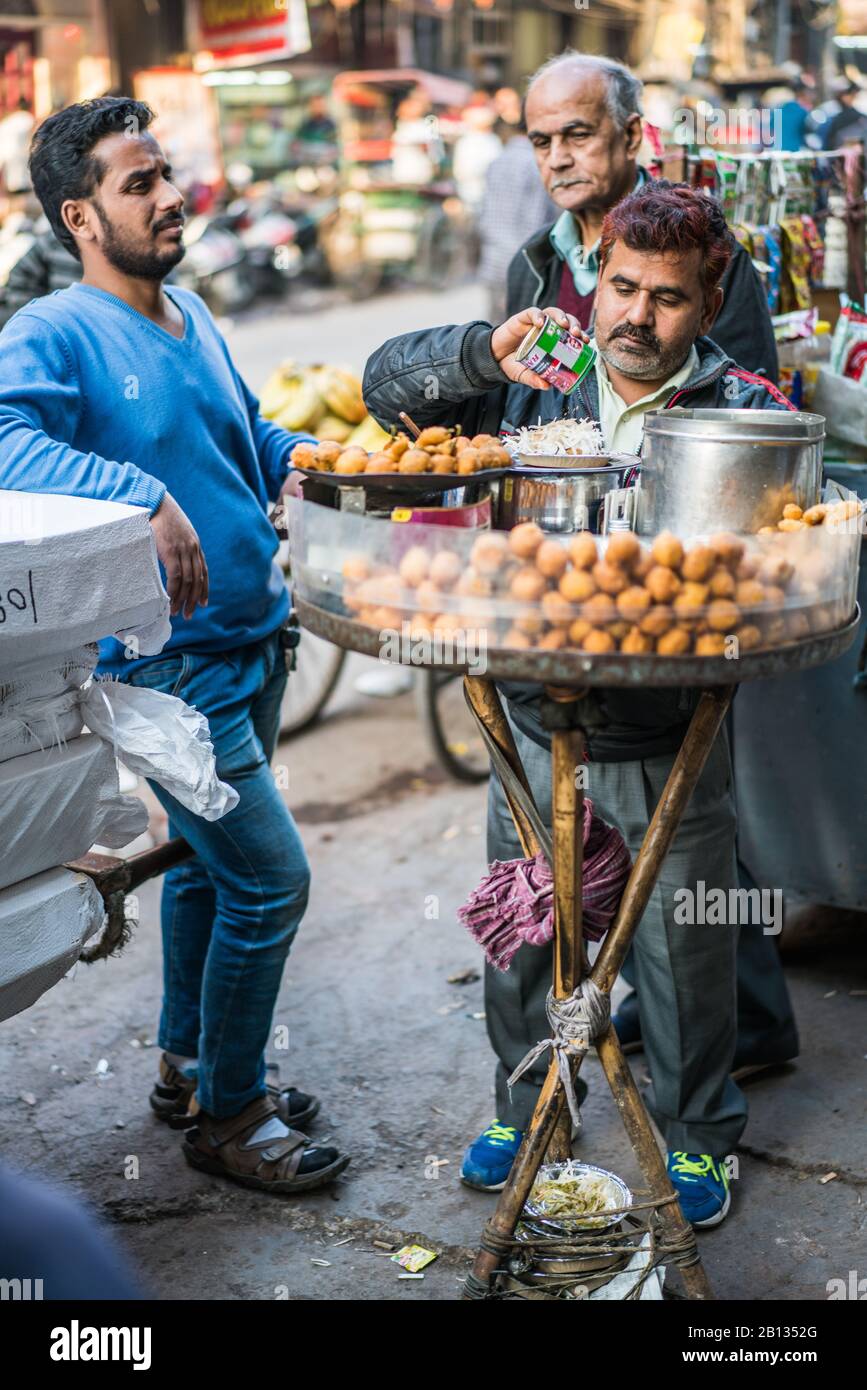 Street scene, New Delhi, India, Asia Stock Photo - Alamy